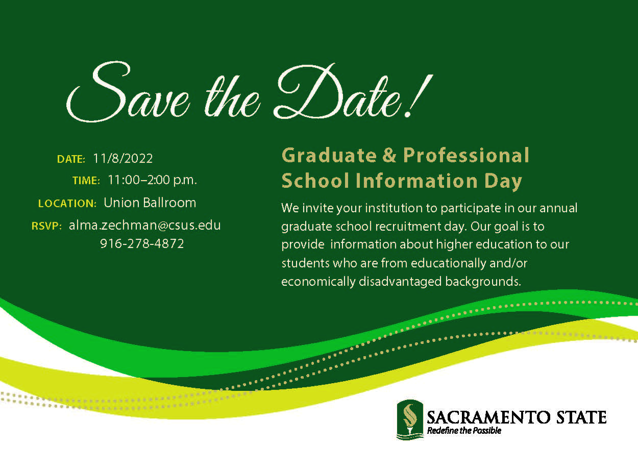 Graduate & Professional School Information Day | Sacramento State