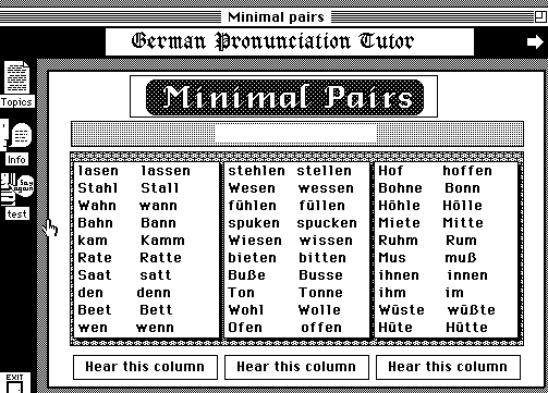 Language software, BMUG Newsletter